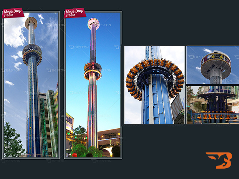 How to choose carnival drop tower rides